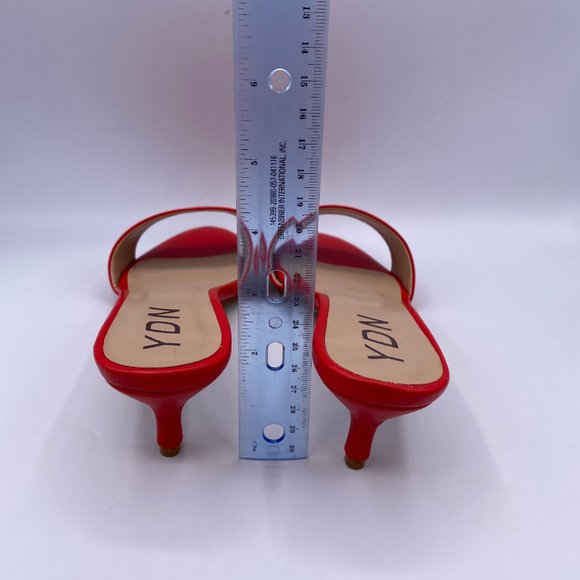 YDN | Shoes | Ydn Comfy Kitten Low Heel Mules Slip On Clog Pumps | Poshmark